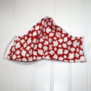 Hand Crafted | Accessories | Handmade Cloth Canada Maple Leaf Face Mask ...